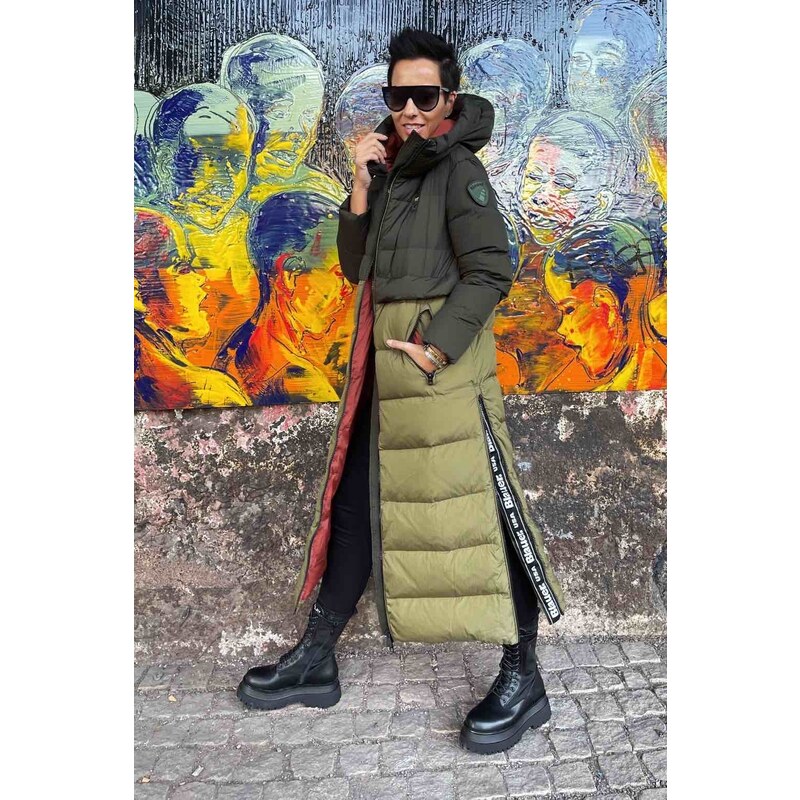 Dámská bunda Blauer 22WBLDK03123 zelená - GLAMI.cz