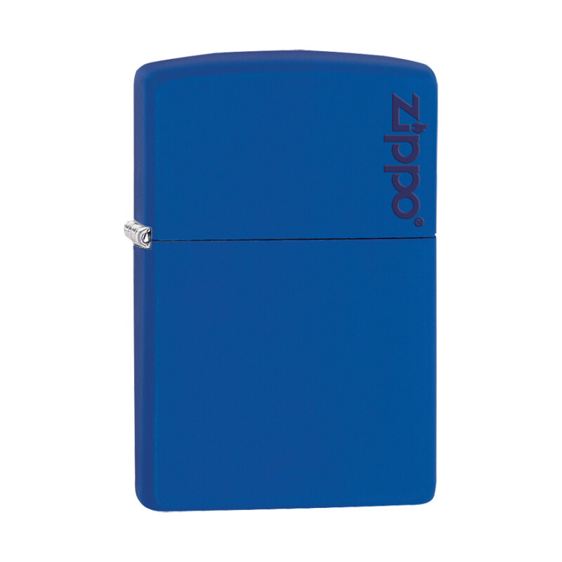 Zippo Royal Blue Matte Logo 26095 - GLAMI.cz