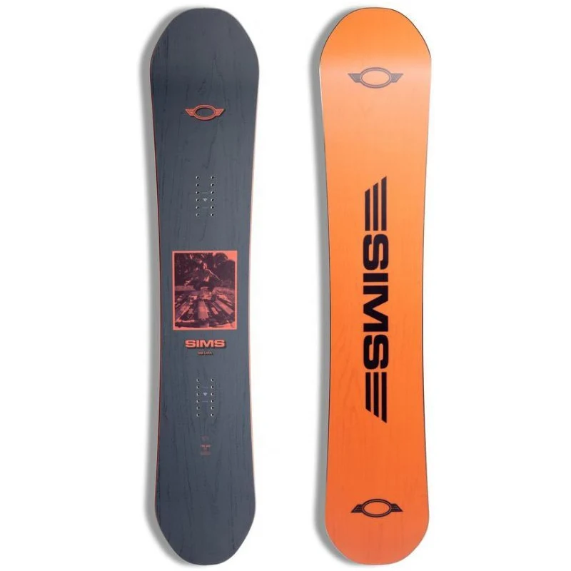 SNOWBOARD SIMS THE DAY BLACK - černá - - GLAMI.cz