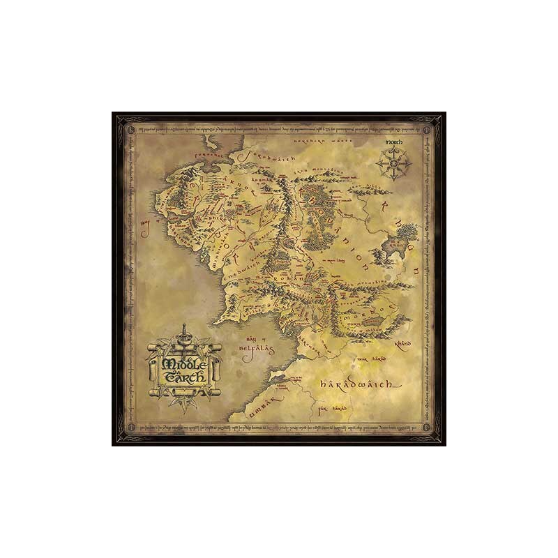 Noble Puzzle Pan Prstenů - Middle earth map - GLAMI.cz