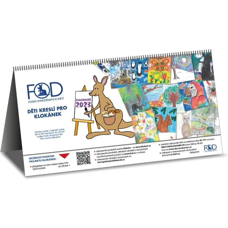 Klokart Kalendář FOD 2023 - GLAMI.cz