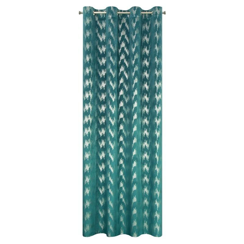 Eurofirany Záclona ready chill 140x250 cm tyrkysová - GLAMI.cz