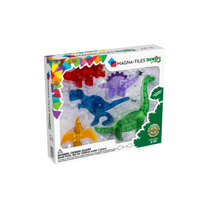 Valtech MagnaTiles rozšiřující set dinosauři 5 ks - GLAMI.cz