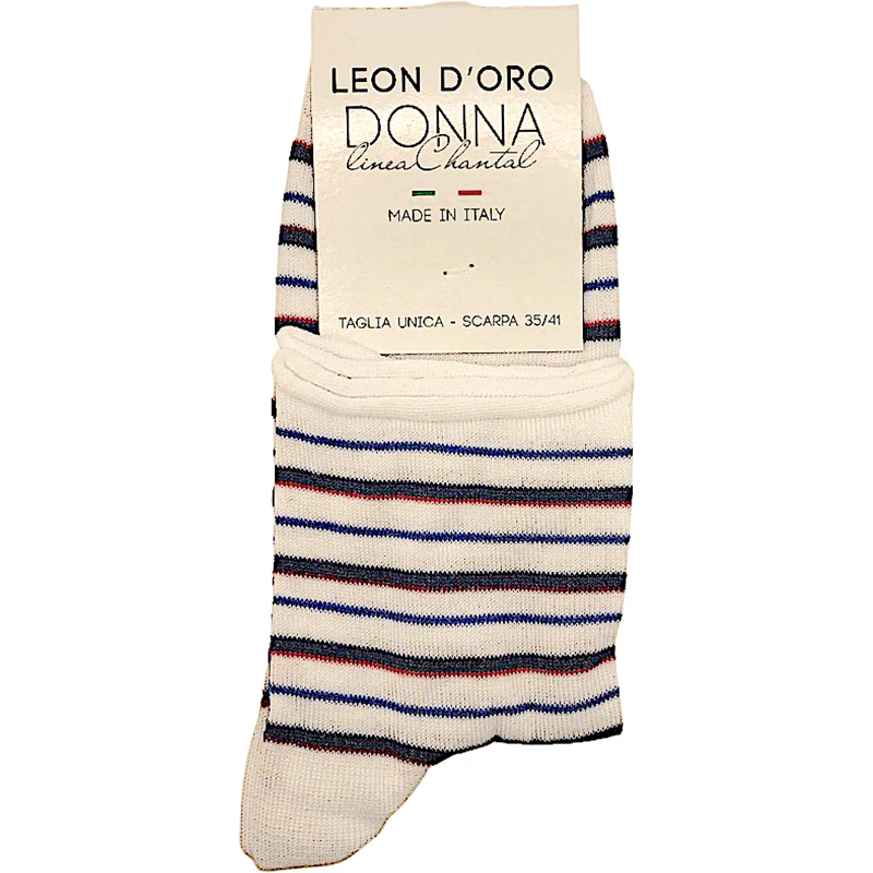 Scopri Calze Bílé ponožky Leon d'Oro bílá UNI - GLAMI.cz
