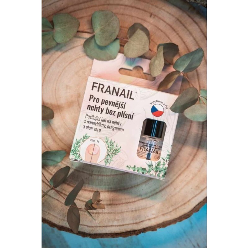 FRANAIL Lak na pevnější nehty bez plísní 5 ml - GLAMI.cz