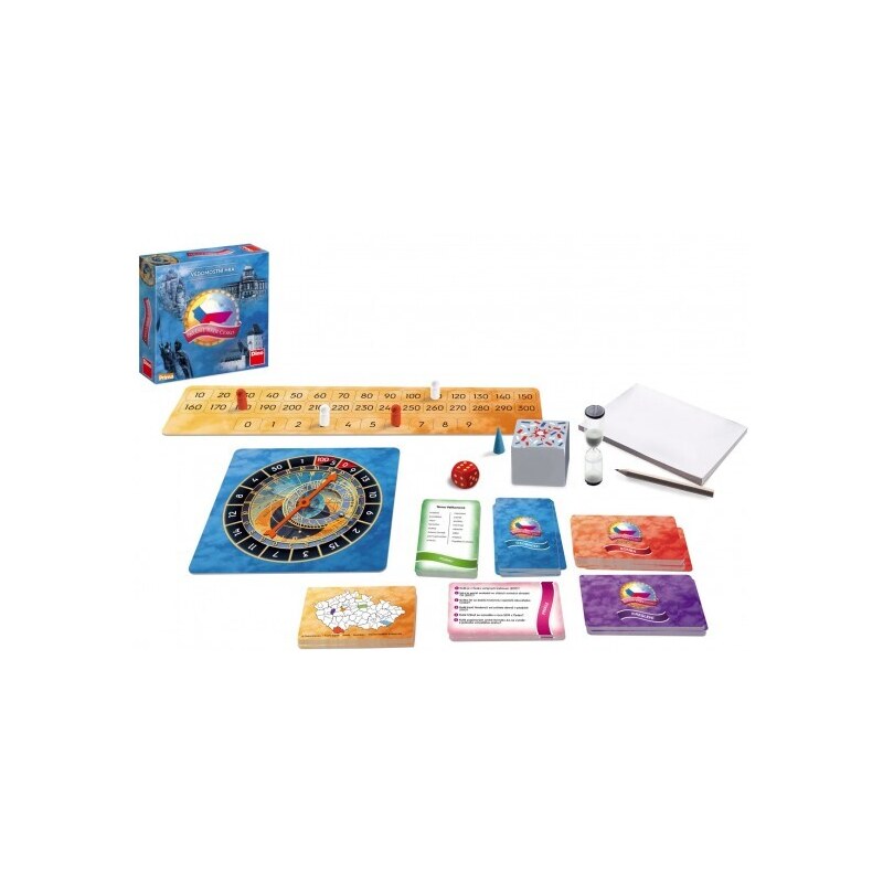 Dino Máme rádi Česko rodinná společenská hra v krabici 24x24x6cm - GLAMI.cz