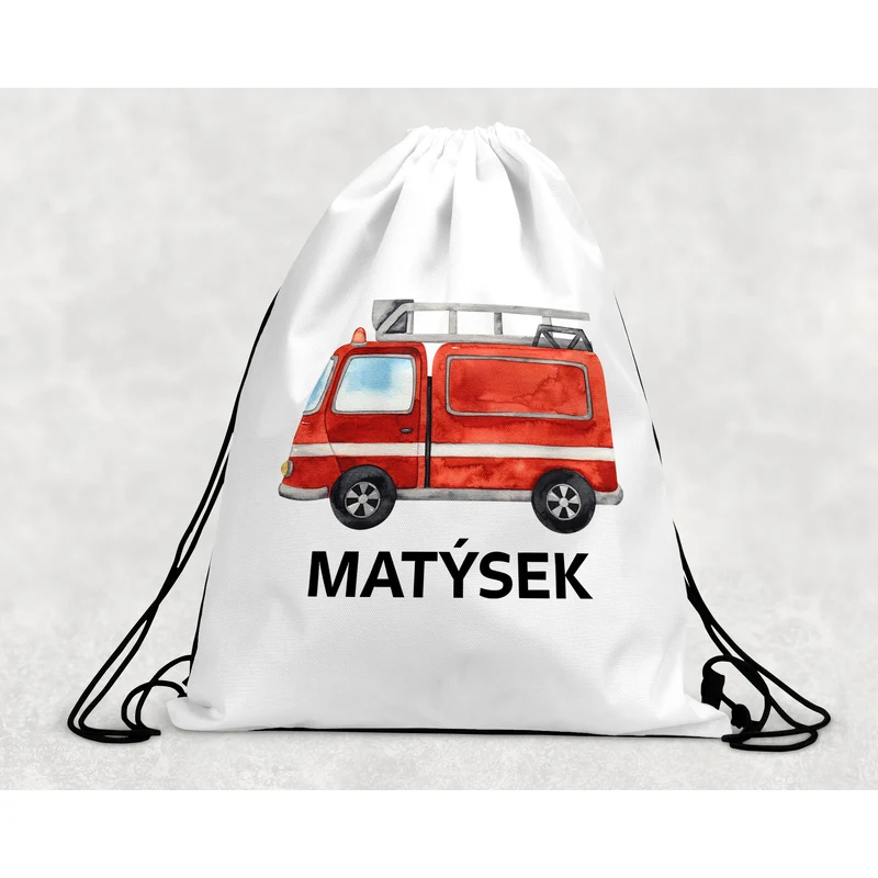 Domovi Taška na přezůvky se jménem Hasiči 30 x 39,5 cm - GLAMI.cz