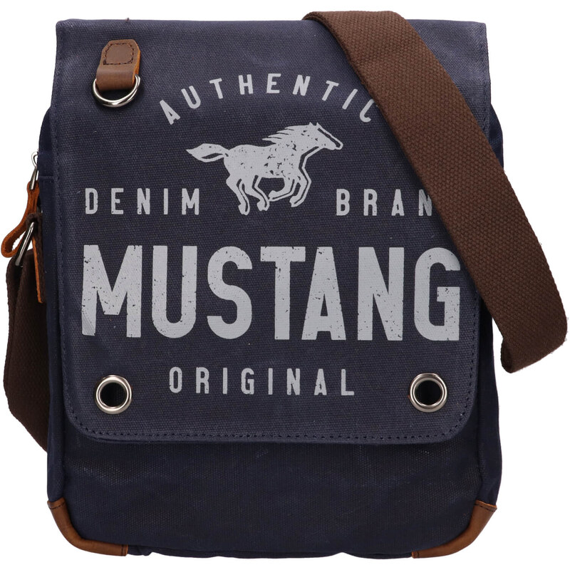 Pánská taška přes rameno Mustang Felip - modrá - GLAMI.cz