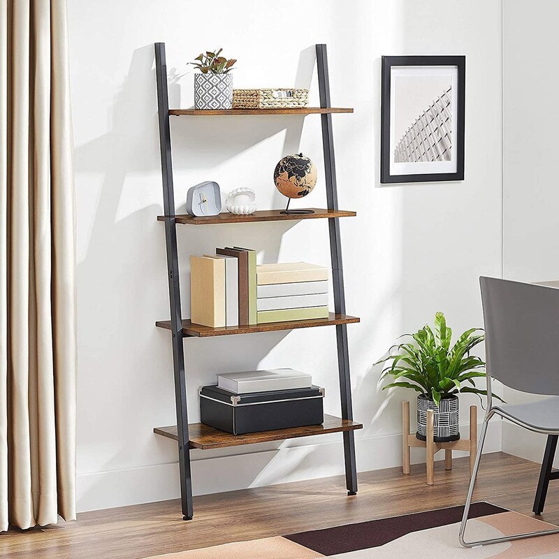 VASAGLE Dřevená police Daisy - GLAMI.cz