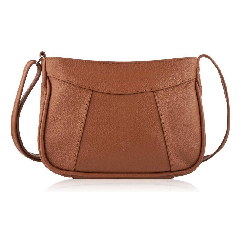 Paolo Peruzzi Dámská kožená kabelka Paul Peruzzi Z-54 světle hnědá ...