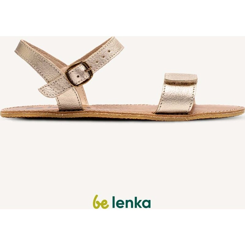 BeLenka Barefoot sandály Be Lenka Grace - Gold - GLAMI.cz