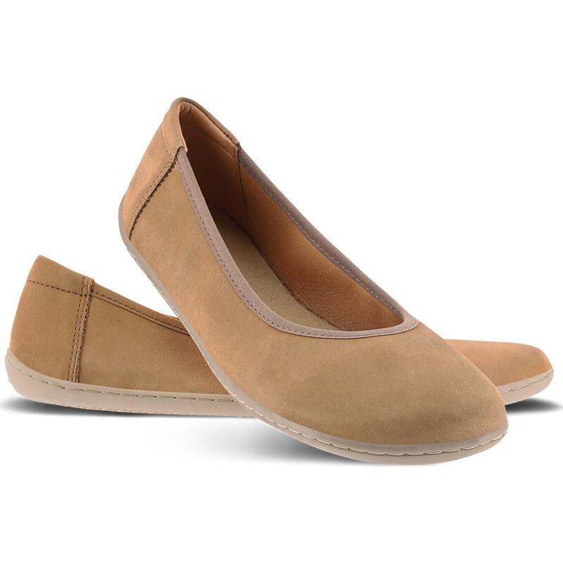 BeLenka Barefoot baleríny Be Lenka - Sophie - Toffee Brown - GLAMI.cz