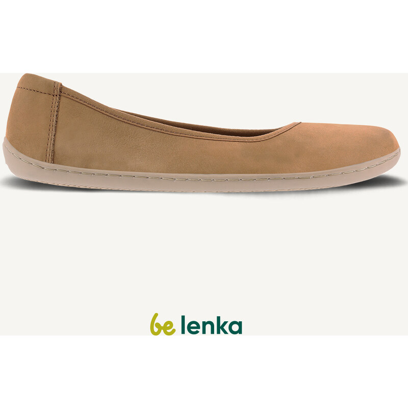 BeLenka Barefoot baleríny Be Lenka - Sophie - Toffee Brown - GLAMI.cz