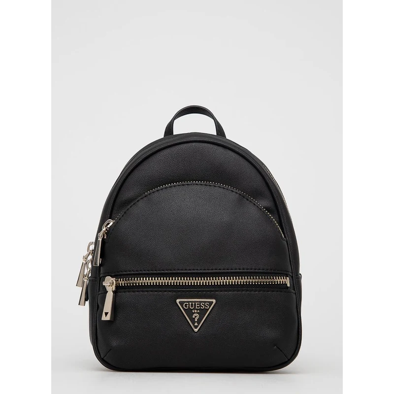 Batoh Guess MANHATTAN dámský, černá barva, malý, hladký, HWBG69 94320 ...