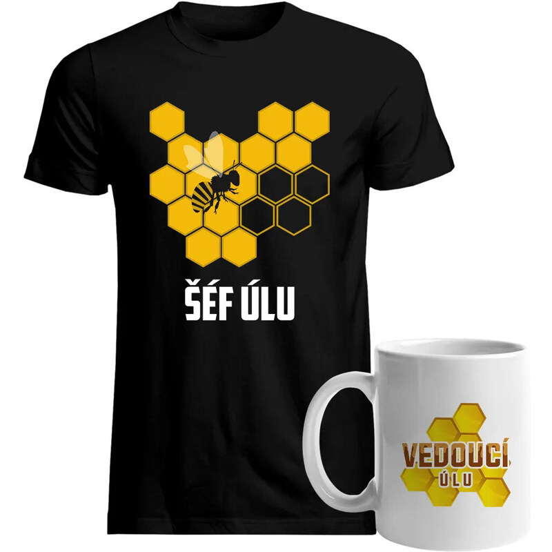 Garibald Komplet pro pro včelaře - Šéf úlu / Vedoucí úlu - tričko a ...
