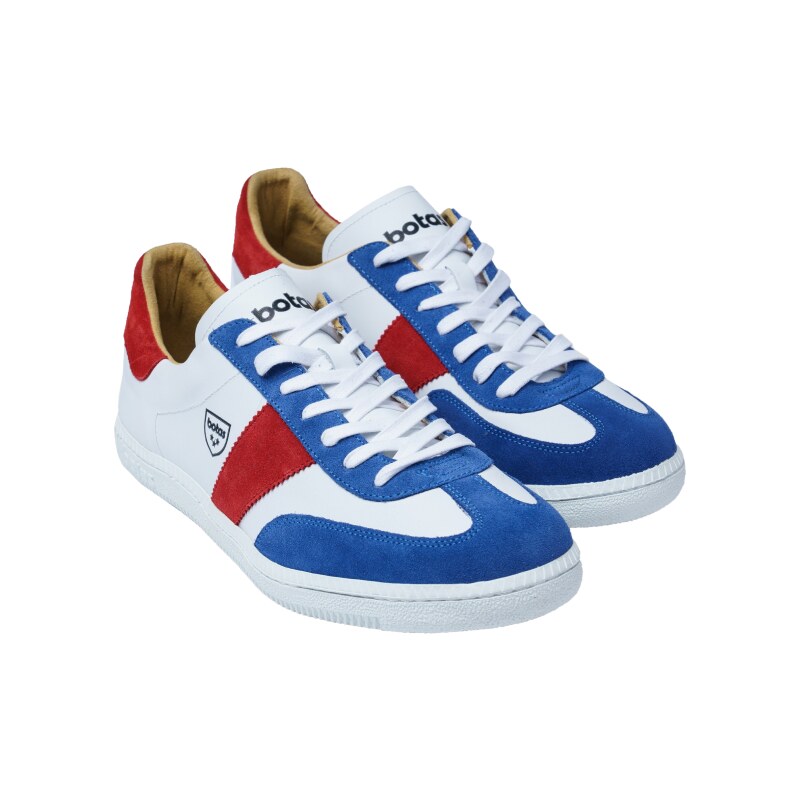 Vasky Botas Iconic Tricolor - Dámské kožené tenisky / botasky bílo-modro-červené česká výroba ze ...