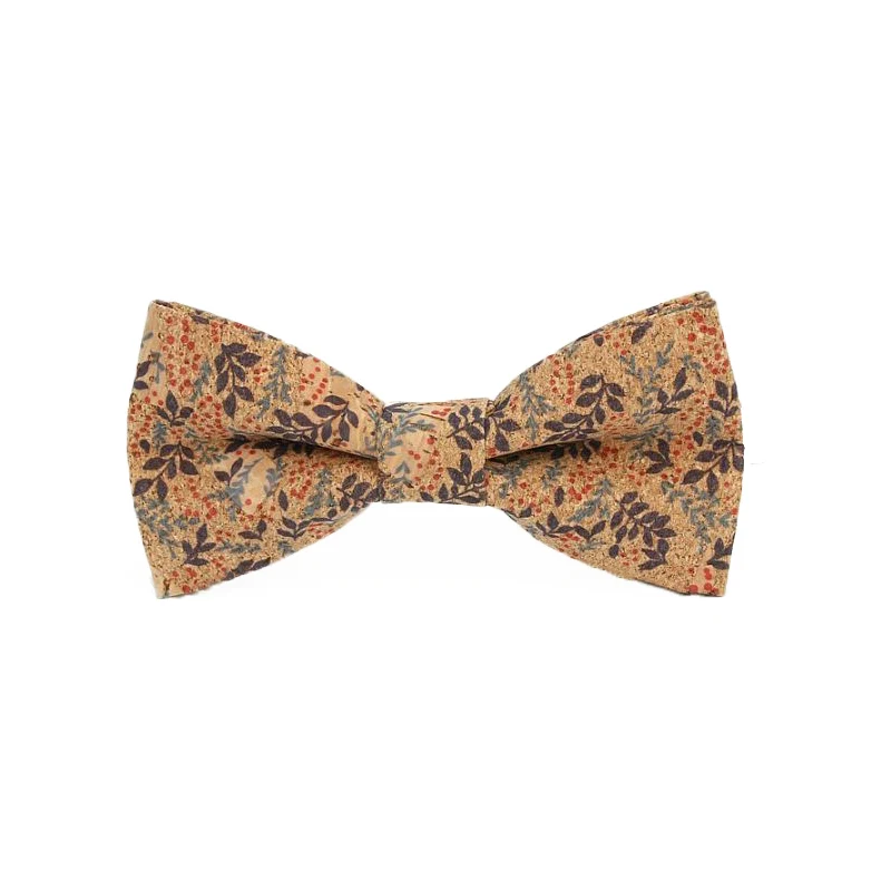 dreveny-motylek.com Dřevěný korkový motýlek - Modré větvičky - GLAMI.cz