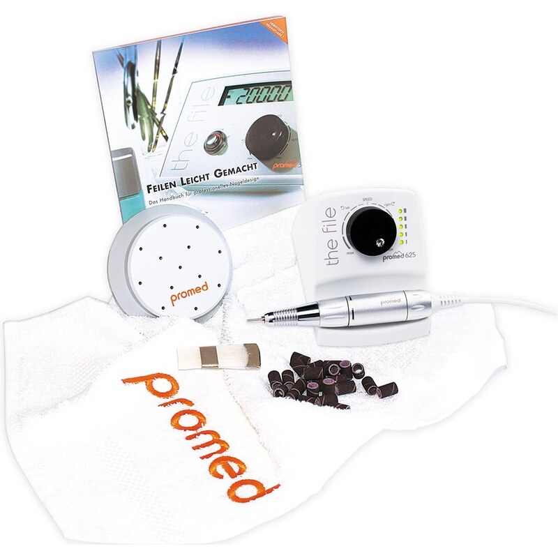 PROMED Profesionální bruska na nehty 625 Deluxe s příslušenstvím ...