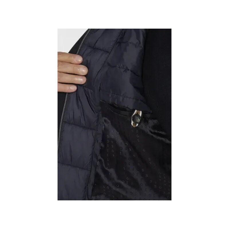 BOSS BLACK Vlněná sako 2v1 H-Hyde-Bib-Pad | Slim Fit - GLAMI.cz