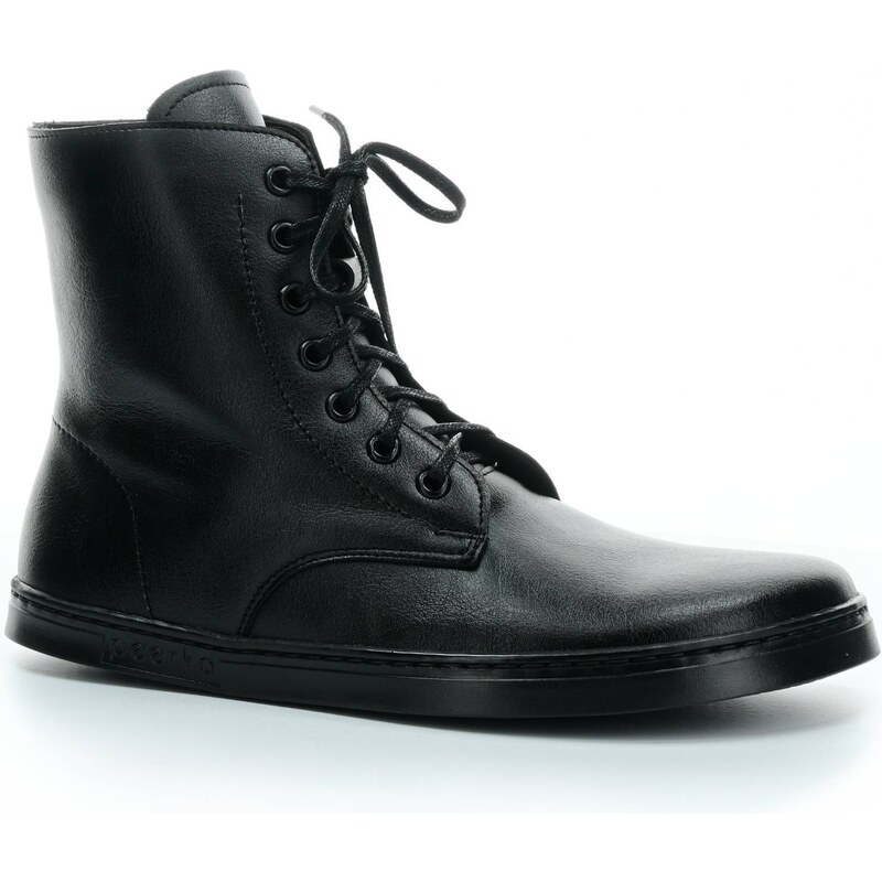 Peerko Go Vegan Black kotníkové barefoot boty - GLAMI.cz