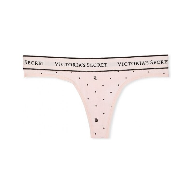 Victoria´s Secret Tanga Victoria's Secret s puntíky bavlněné - GLAMI.cz