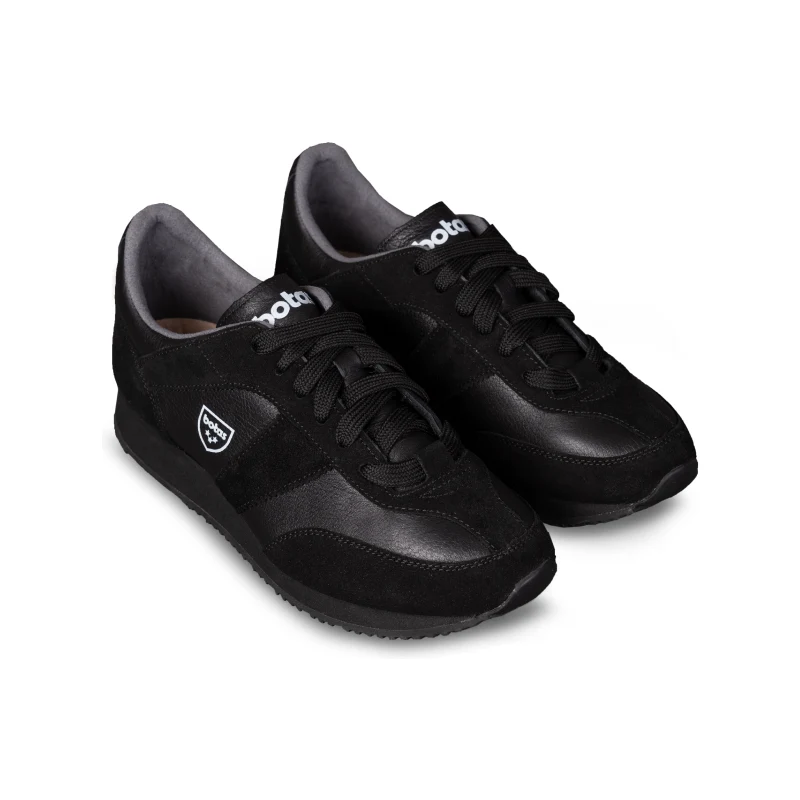 Vasky Botas Authentic Dark - Pánské kožené tenisky / botasky černé ...