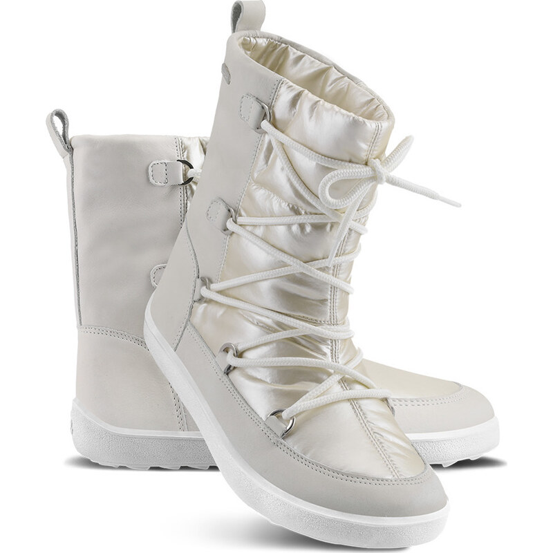 BeLenka Zimní barefoot boty Be Lenka Snowfox Woman - Pearl White - GLAMI.cz