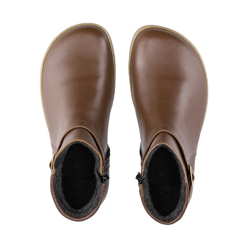 BeLenka Barefoot boty Be Lenka Diva - Dark Brown - GLAMI.cz