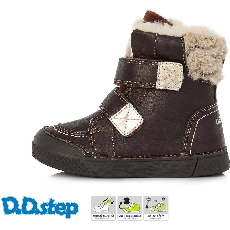 DD-step Dívčí zimní boty DDStep W068-394BM - GLAMI.cz