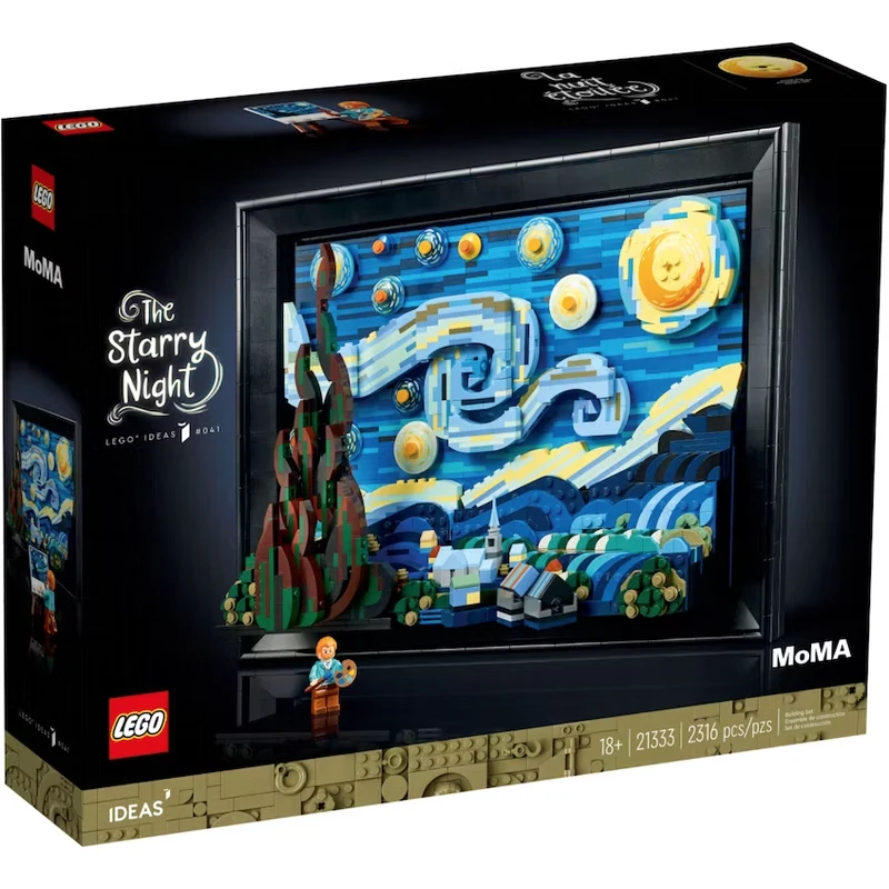 LEGO Ideas MoMA Vincent van Gogh The Starry Night - GLAMI.cz
