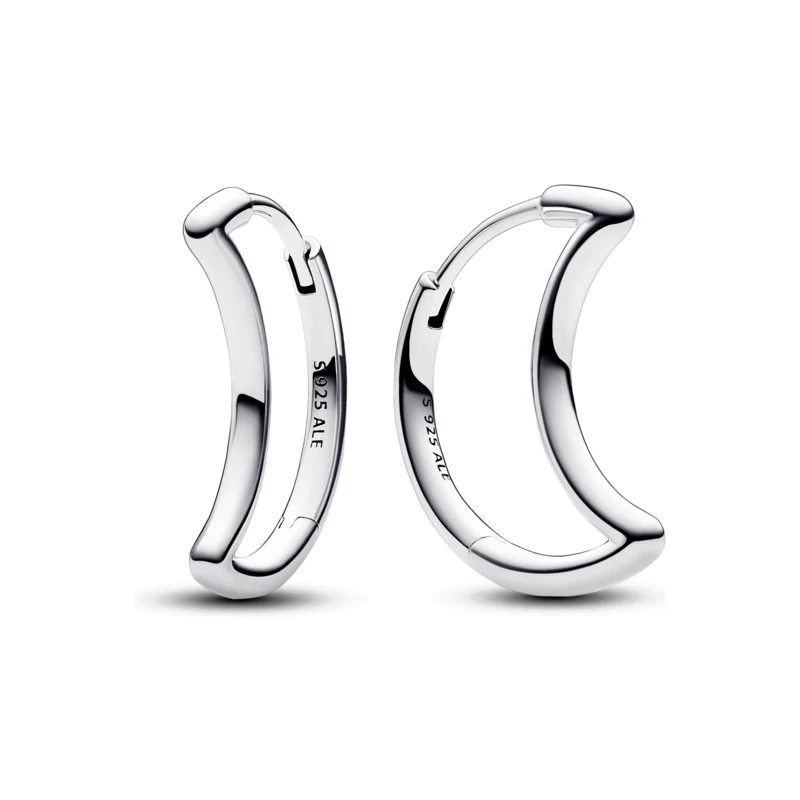 PANDORA kruhové náušnice Měsíc - GLAMI.cz