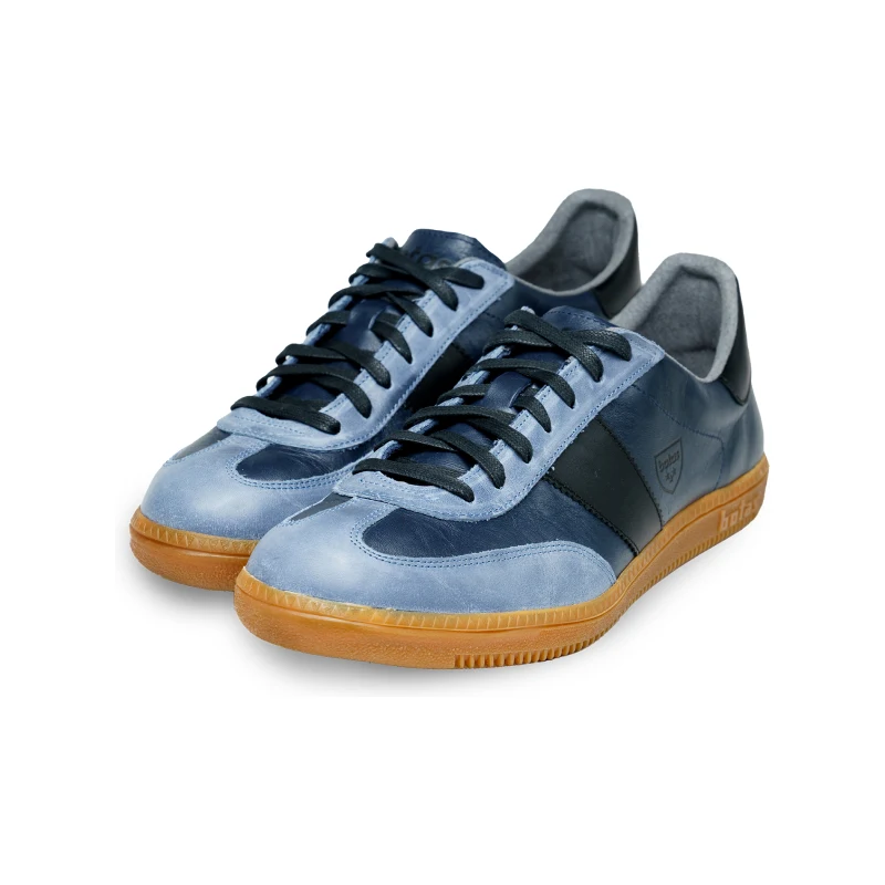 Vasky Botas Iconic Blue - Pánské kožené tenisky / botasky modré česká ...