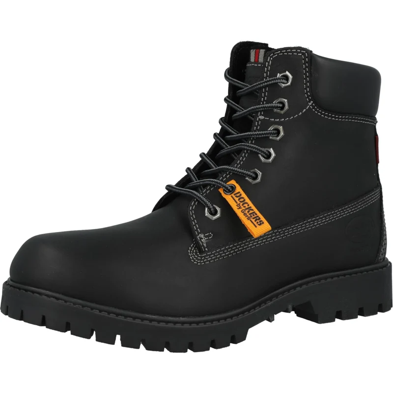 Dockers by Gerli Šněrovací boty černá - GLAMI.cz
