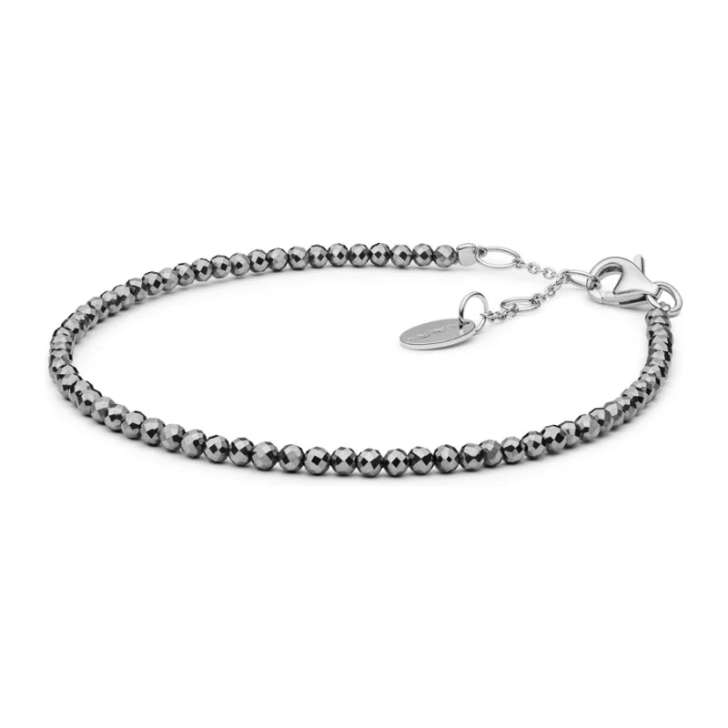 Gaura Pearls Korálkový náramek Calypso, terahertz, stříbro 925/1000 ...