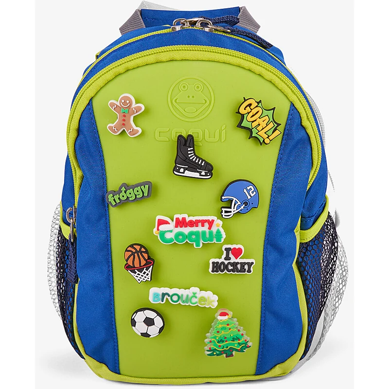 COQUI RUCKSY Lime/Royal + Amulet + SET 02 - GLAMI.cz