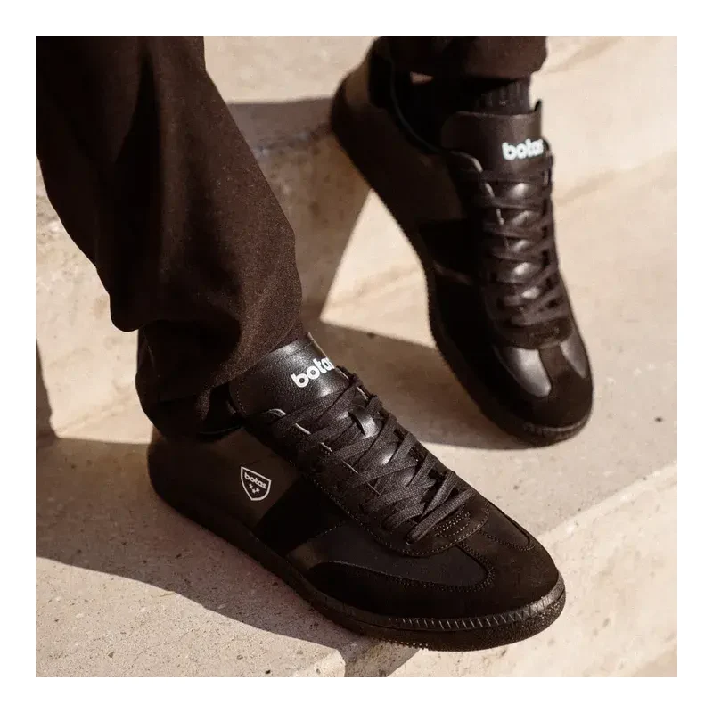 Vasky Botas Iconic Dark - Pánské kožené tenisky / botasky černé česká ...