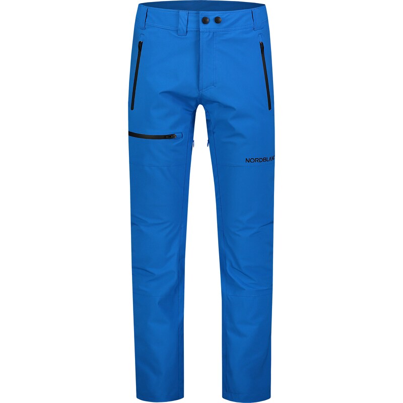 Nordblanc Modré pánské zateplené nepromokavé outdoorové kalhoty ZESTILY ...
