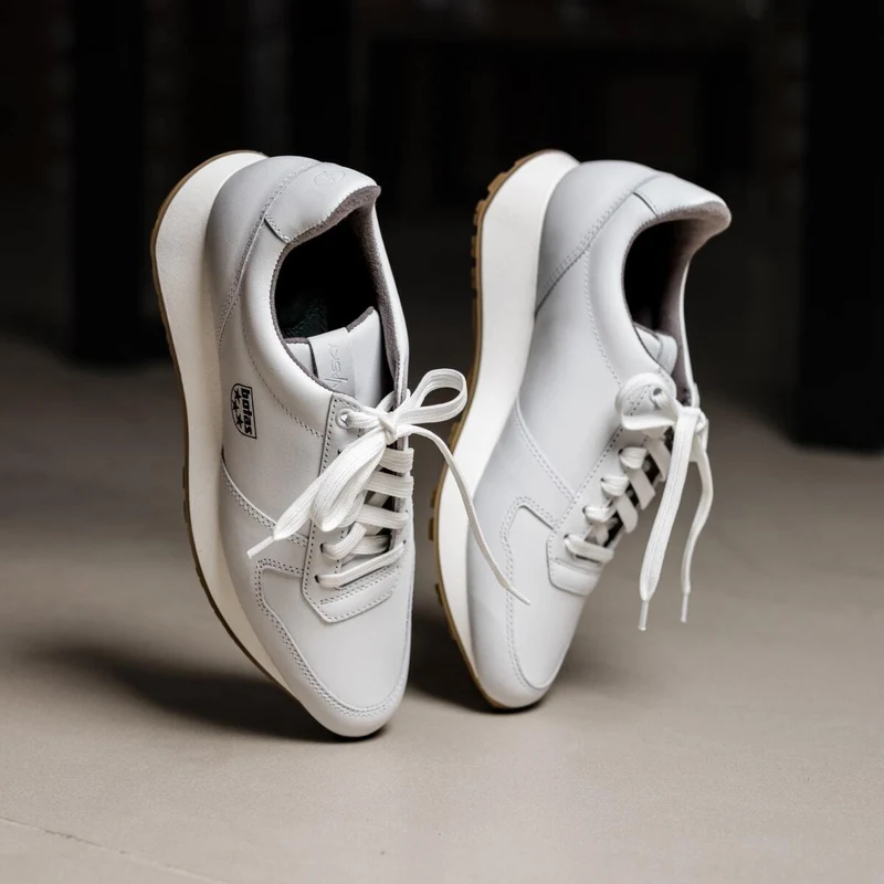 Vasky x Botas White - Dámské kožené tenisky / botasky bílé česká výroba ...