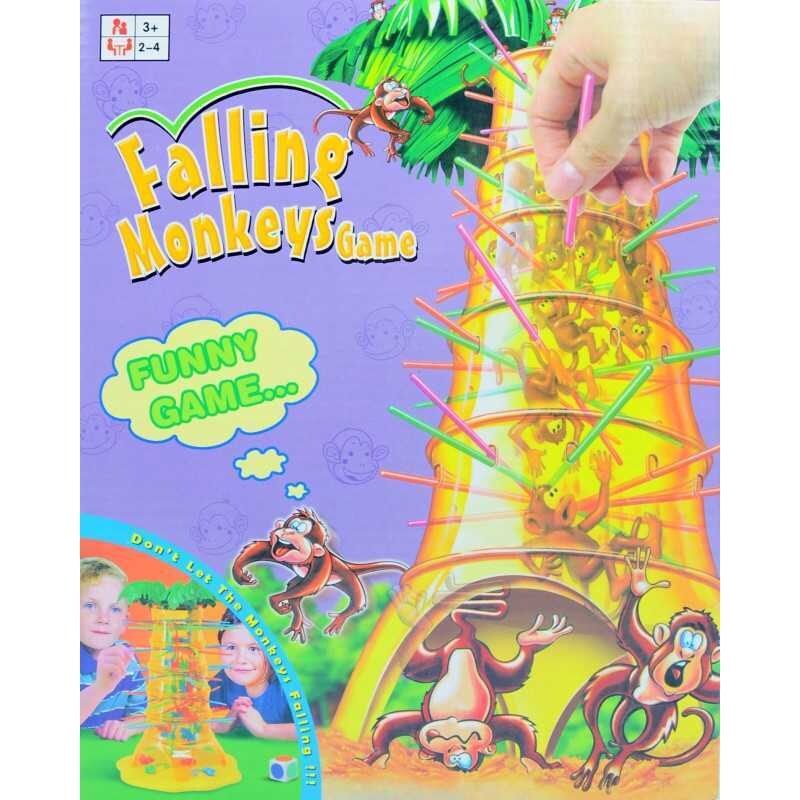 KomfortHome Padající opice Rodinná hra Jumping Monkeys Arcade Game ...