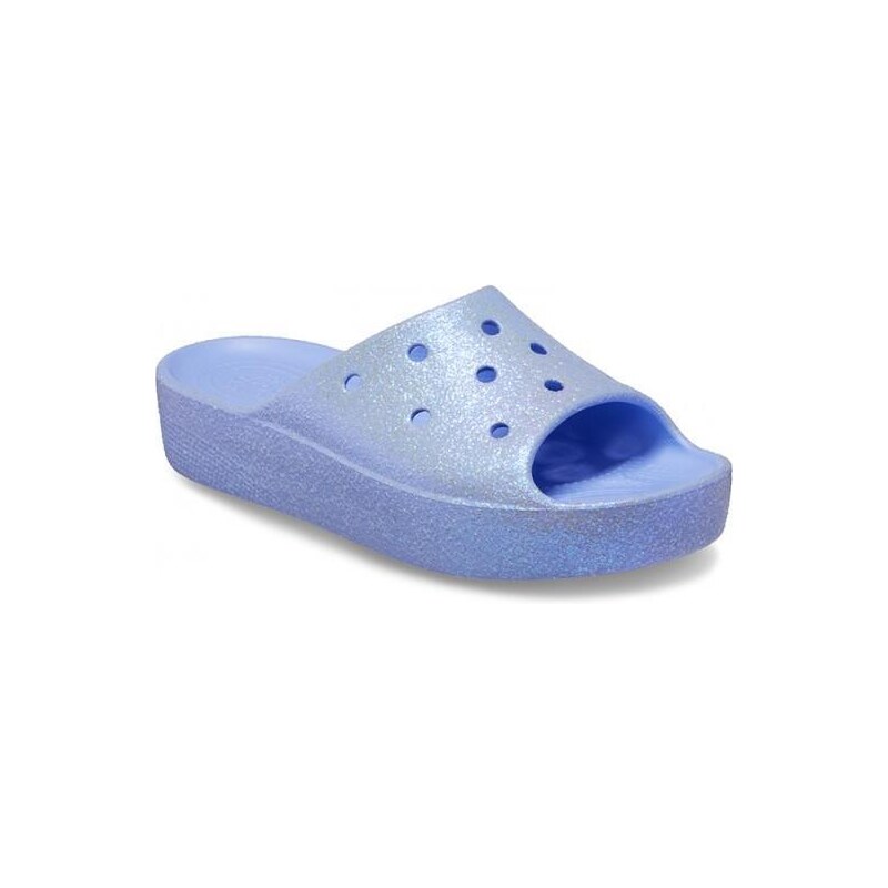 Dámské šlapky (plážová obuv) CROCS-Classic Platform Glitter Slide W moon jelly Velikost 42/43 ...