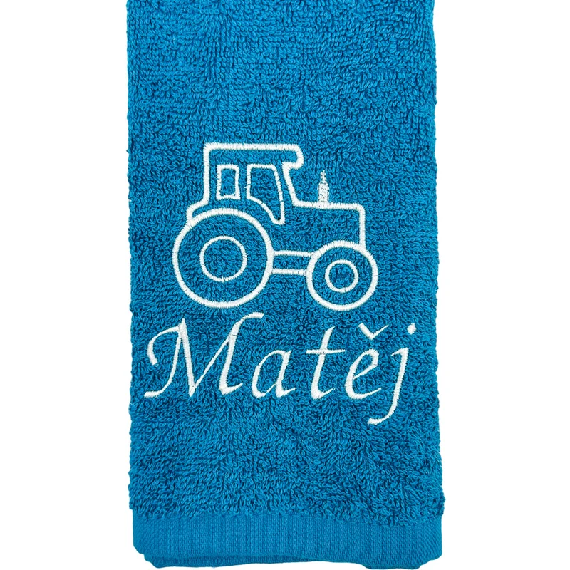 Domovi Ručník Traktor s vlastním jménem - GLAMI.cz
