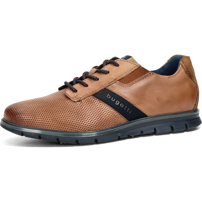 Bugatti pánské elegantní tenisky - koňakové - GLAMI.cz