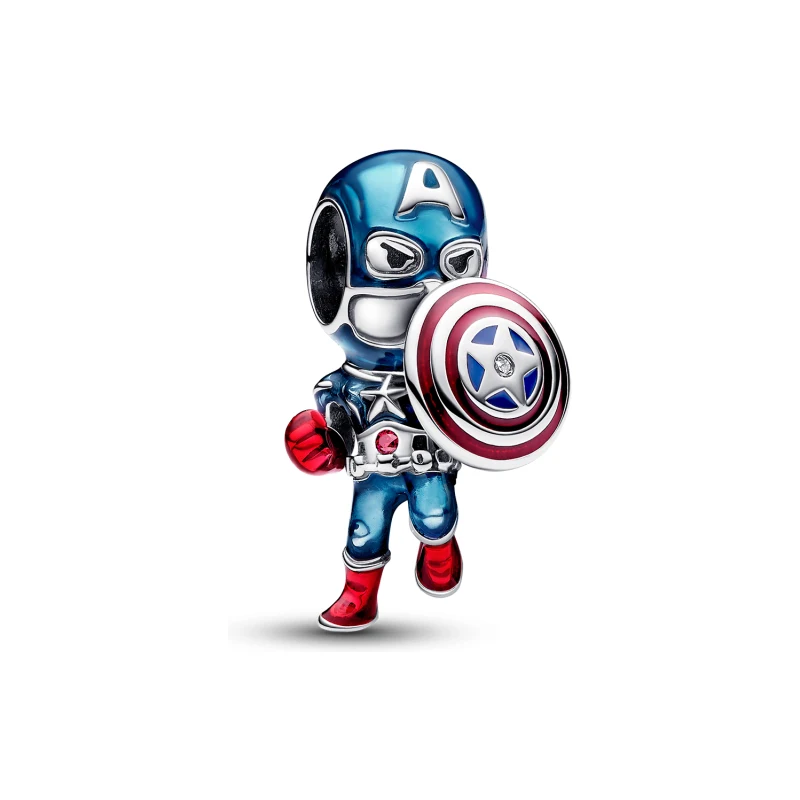 PANDORA Marvel korálek Kapitán Amerika 793129C01 přívěšek - GLAMI.cz