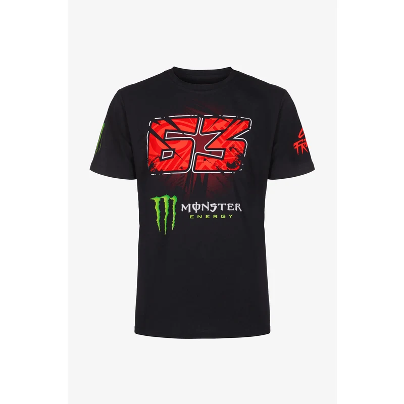 VR46 official merchandising Francesco Bagnaia triko Monster Energy ...