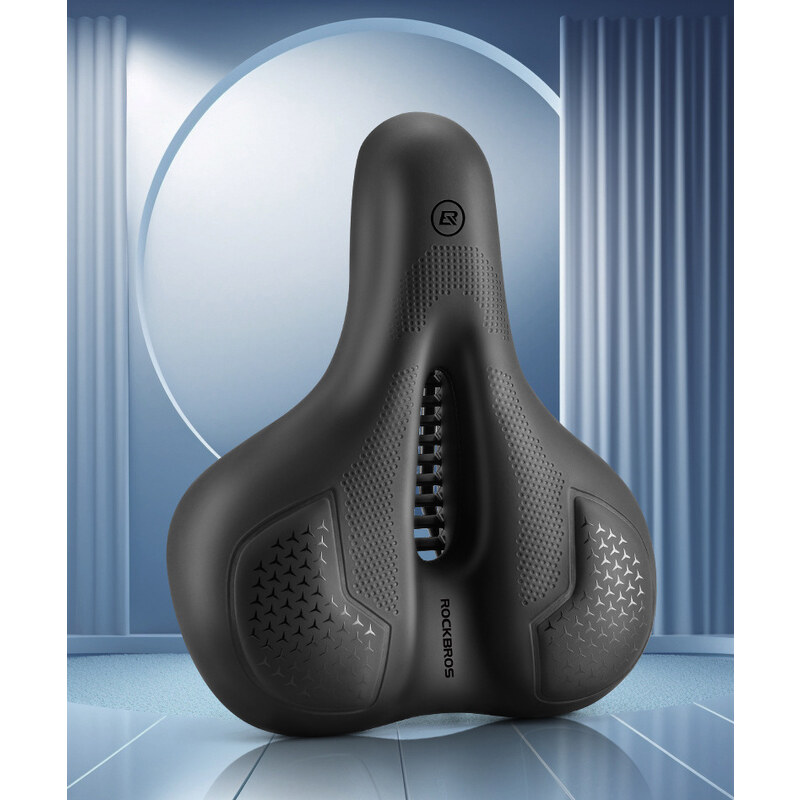 Gelové sedlo na kolo dámské i pánské, pohodlné sedadlo Rockbros 3001 ...