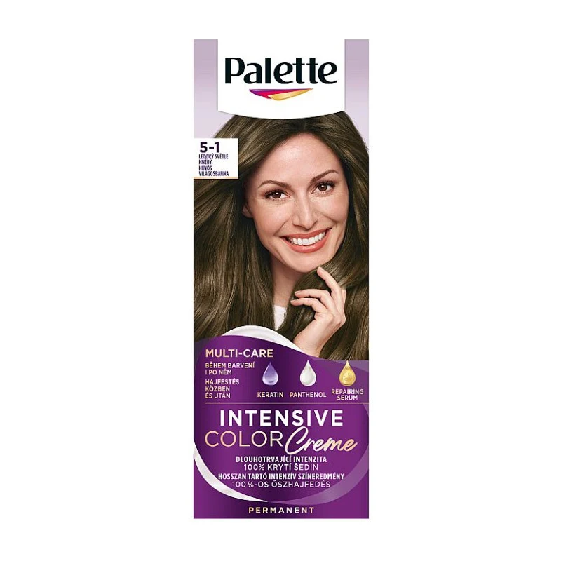 SCHWARZKOPF Palette 5-1 Intensive Color Creme - barva na vlasy - Ledová ...