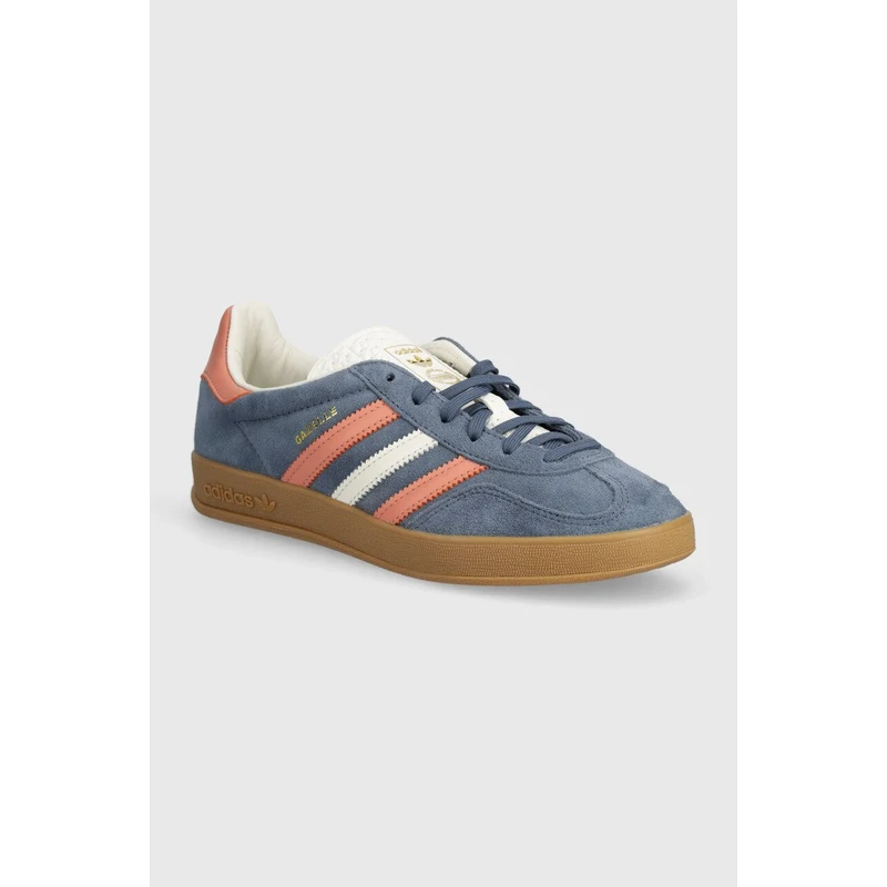 Semišové tenisky adidas Originals Gazelle Indoor IG1640 - GLAMI.cz