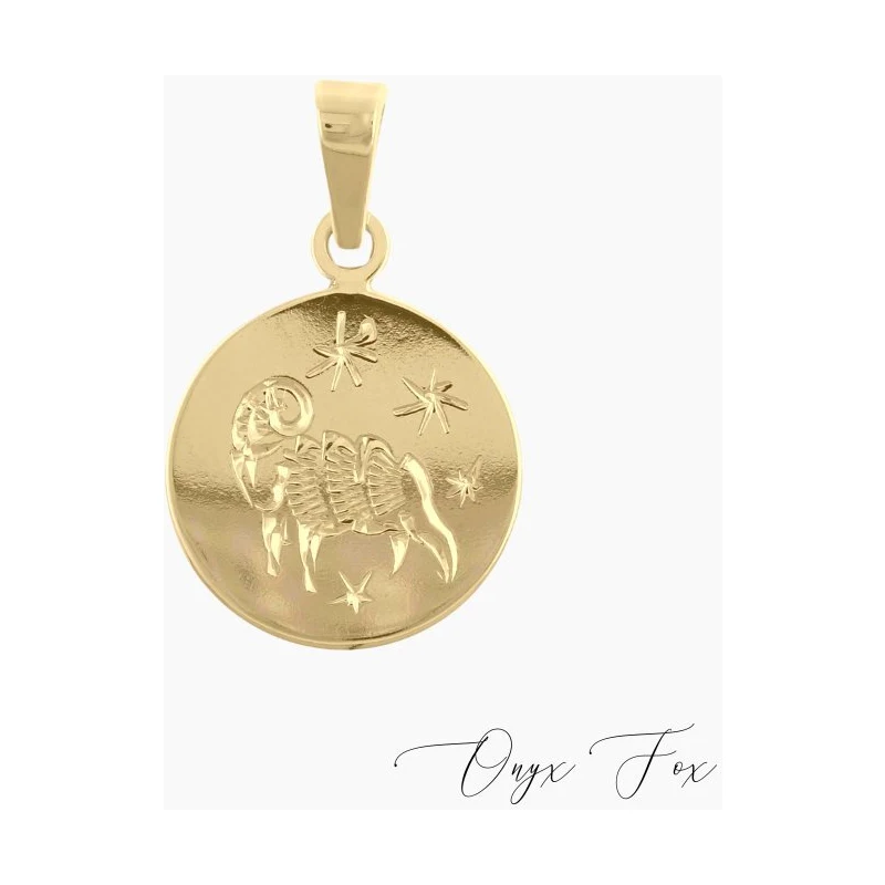 Onyx FOX Zlatý přívěsek znamení zvěrokruhu Arcturus mini - GLAMI.cz