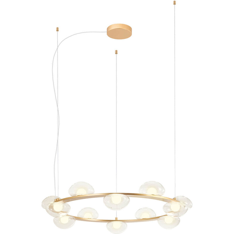 Světla a lustry REDO GROUP Designové LED zlaté světlo Redo SINCLAIR 01 ...