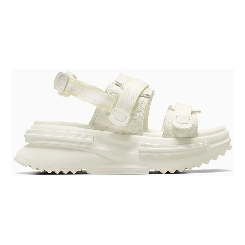 Sandály Converse Run Star Utility Sandal Cx dámské, bílá barva, na ...